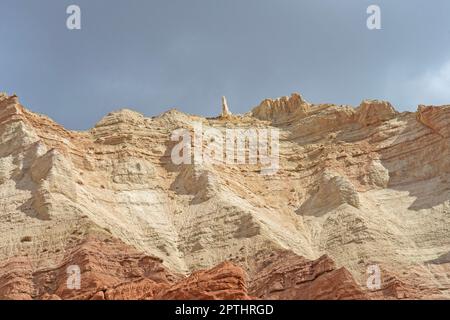 Delicate Spire on a Massive Cliff in Kodachrome Basin State Park in ...