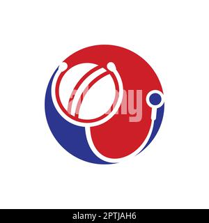 Cricket stethoscope vector logo design. Sports health and care logo ...