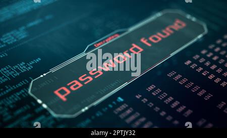 close-up of a computer monitor, encoding or decoding text, hacking ...