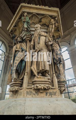 Well of Moses, Chartreuse de Champmol, former Carthusian monastery,14th ...