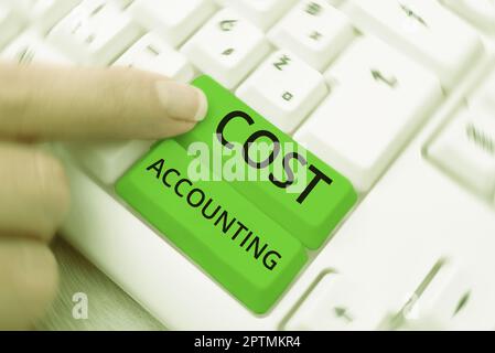 Handwriting text Accounting. Concept meaning Process Work of keeping ...