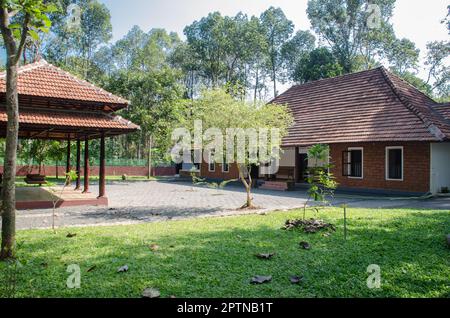 traditional Kerala house from south india Stock Photo - Alamy