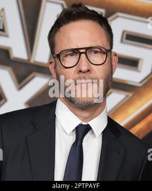 Michael Rosenbaum arrives at the world premiere of "Guardians of the ...