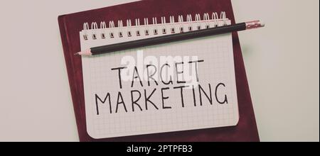 Conceptual caption Target Marketing, Business approach Market ...