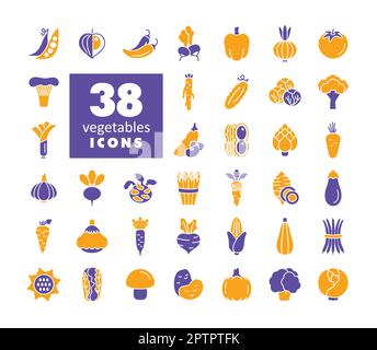 Parsley Root isolated vector glyph icon. Vegetable sign. Graph symbol ...