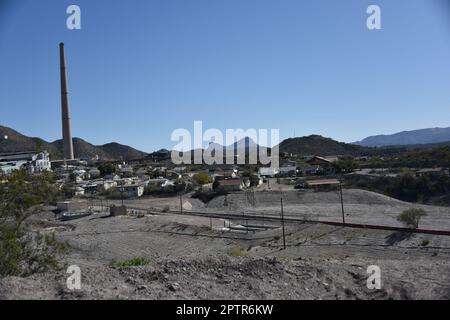 Hayden, AZ., U.S.A. 2/18/2023. Founded in 1909 by the Kennecott Copper ...