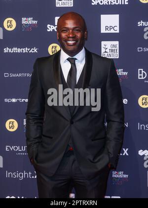 Topsy Ojo seen attending the Sport Industry Awards 2023 at Battersea ...