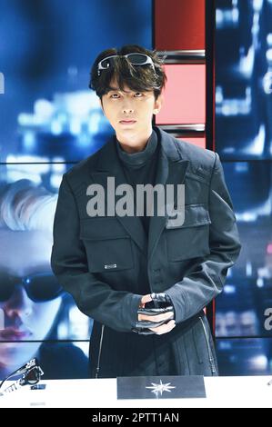 Chinese singer-songwriter, dancer, actor and rapper Cai Xukun attends ...