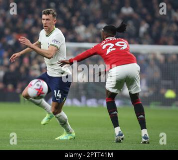Tottenham Hotspur's Ivan Perisic in action during the English Premier ...