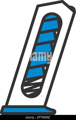 Gun Magazine Icon. Bold outline design with editable stroke width ...