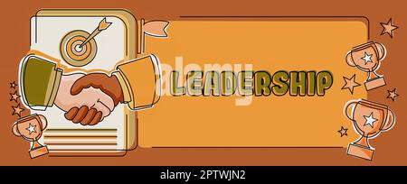 Writing displaying text Leadership. Business showcase Ability Activity ...