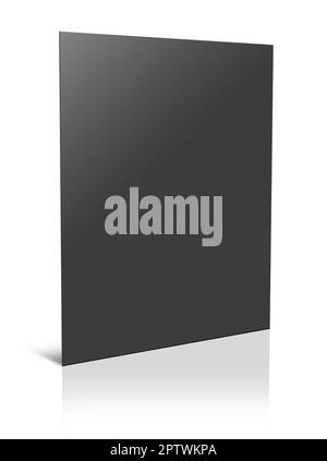 Black Reports blank template for presentation layouts and design. 3D ...