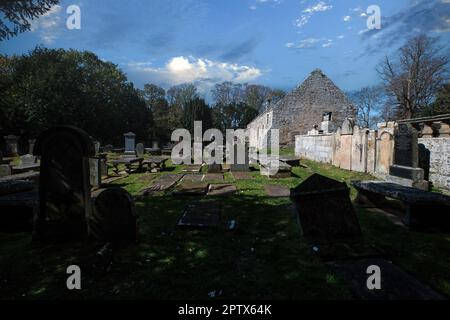 St Peter Kirk, Duffus Stock Photo - Alamy