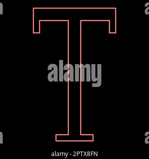 Tau greek symbol capital letter uppercase font icon outline black color ...