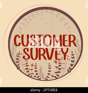 Writing displaying text Customer Survey, Business approach source to ...