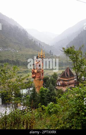 India, Uttarakhand, Uttarkashi. Mahayogi Pilot Baba Ashram near ...