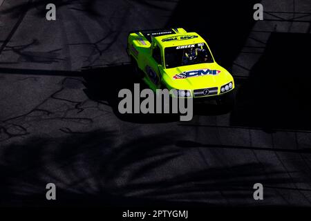 Long Beach, CA. 15th Apr, 2023. MYLES CHEEK (577) of Anaheim, CA drives ...