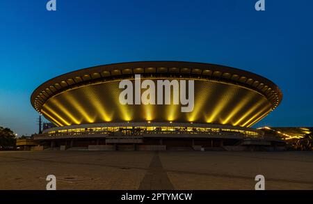 A picture of the Spodek venue, in Katowice Stock Photo - Alamy