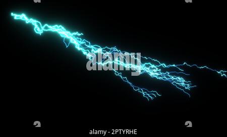 Lighting bolt. Computer generated 3d render Stock Photo - Alamy