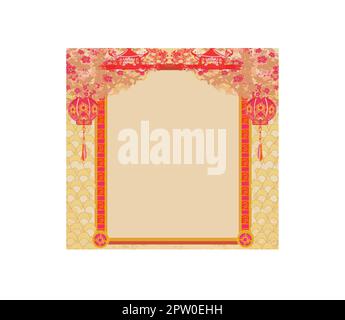 Mid-Autumn Festival for Chinese New Year - card Stock Vector Image ...