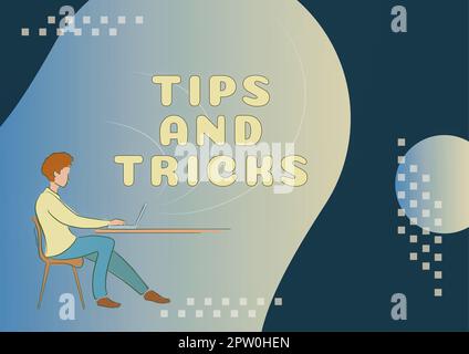 Sign displaying Photo Tips. Concept meaning Suggestions to take good ...