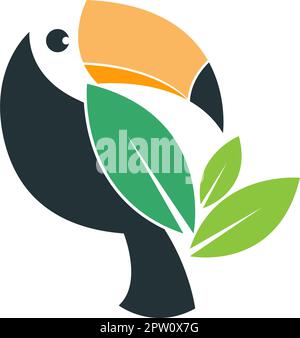 Toco Toucan logo icon design illustration vector Stock Vector Image ...
