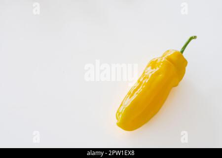 Capsicum unusually shaped isolated on white Stock Photo - Alamy