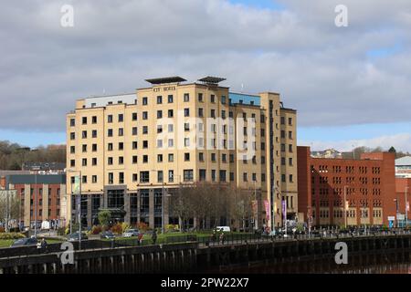 The City Hotel, Queen's Quay, Derry, Londonderry, Northern Ireland, UK ...