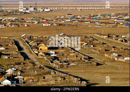 City view of Kara-Korum, the former capital of Mongolia Stock Photo - Alamy