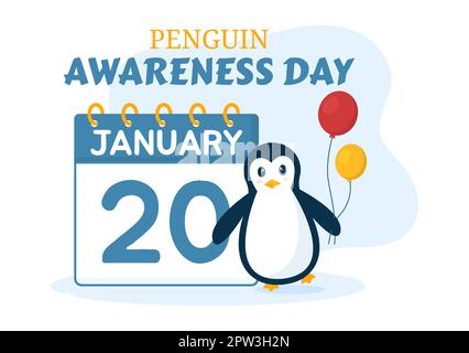 Happy Penguin Awareness Day on January 20th to Maintain the Penguins ...