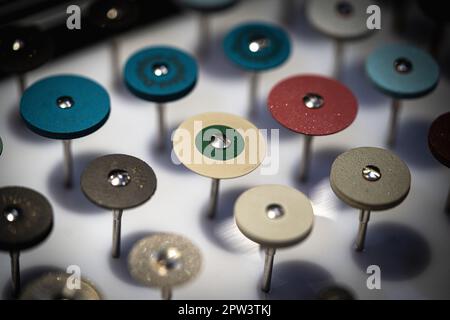 Mini drill circular disk set for manual engraving, cutting and ...