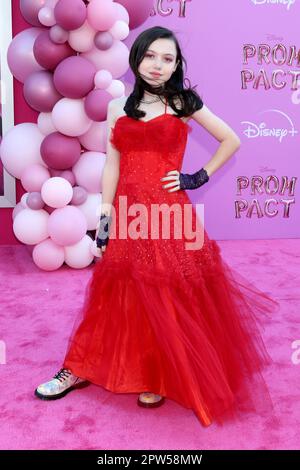 LOS ANGELES - MAR 24: Violet McGraw at Prom Pact Premiere Screening at ...