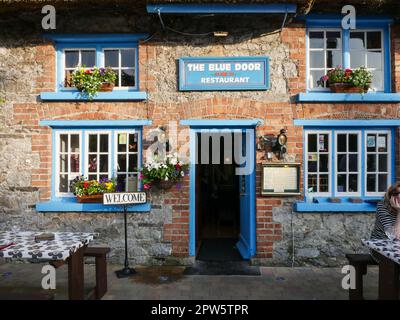 The Blue Door Restaurant in Adare, Ireland Stock Photo - Alamy