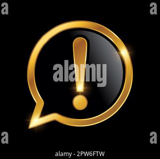 Golden Information Chat Logo Vector icon Stock Vector Image & Art - Alamy