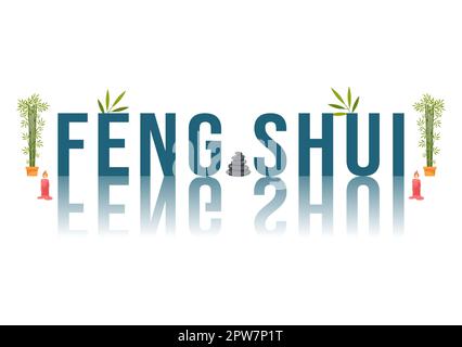 Feng Shui Oriental Philosophy with Stones, People and Plants for ...