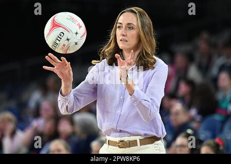 Firebirds head coach Rebecca Bulley during the Super Netball Round 7 ...