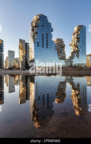 The Netherlands, Amsterdam, Zuidas financial district. The Valley ...