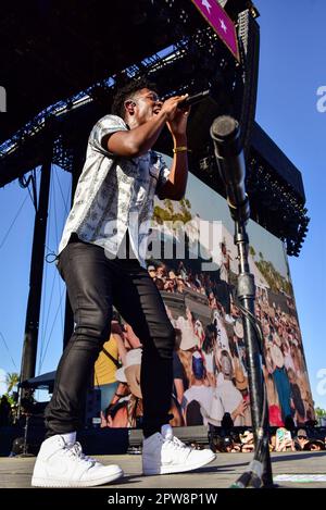 Breland on stage at Stagecoach Country Festival 2023 Stock Photo - Alamy