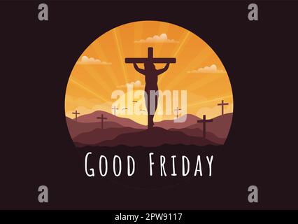 Easter Sunday, church web banner template. Christian design for Easter ...