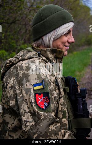 Portrait of Sarah Ashton-Cirillo, first transgender servicewoman of the ...
