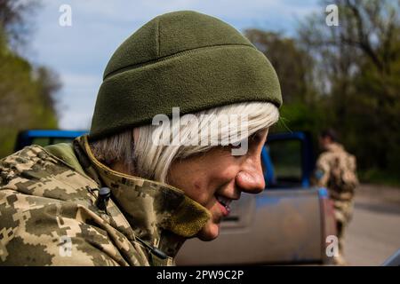 Portrait of Sarah Ashton-Cirillo, first transgender servicewoman of the ...