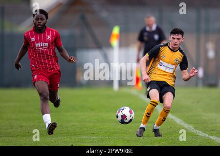 Cheltenham Town u18 v Newport County u18 in the EFL Youth Alliance ...