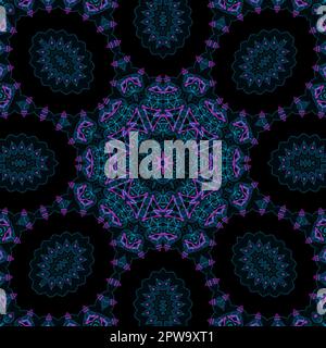 Abstract color digital fume pattern on black background Stock Photo - Alamy