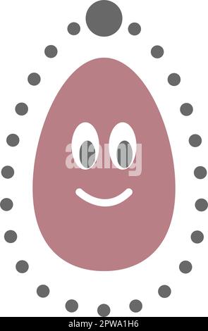 Tracing oval shape symbol, dashed and dotted broken line element for ...