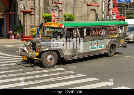 The Jeepney, the iconic method of public transport in the Philippines ...