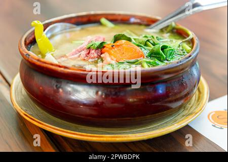 Traditional Filipino Corned Beef Sinigang Stock Photo - Alamy