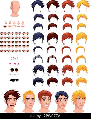 Different human noses cartoon illustration set Stock Vector Image & Art ...