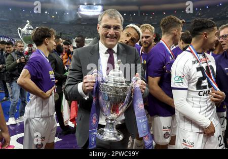 Damien COMOLLI (President Toulouse TFC) during the Ligue 1 McDonald's ...