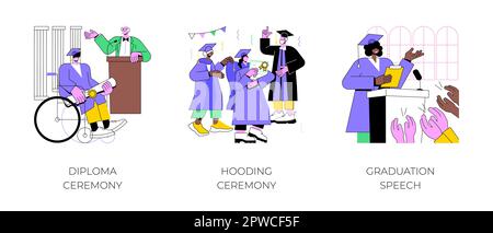 diversity people icon set over white background, flat style, vector ...