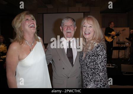 (l-r) Kerri-Anne Kennerley, Reg Grundy and Joy Chambers Grundy ...